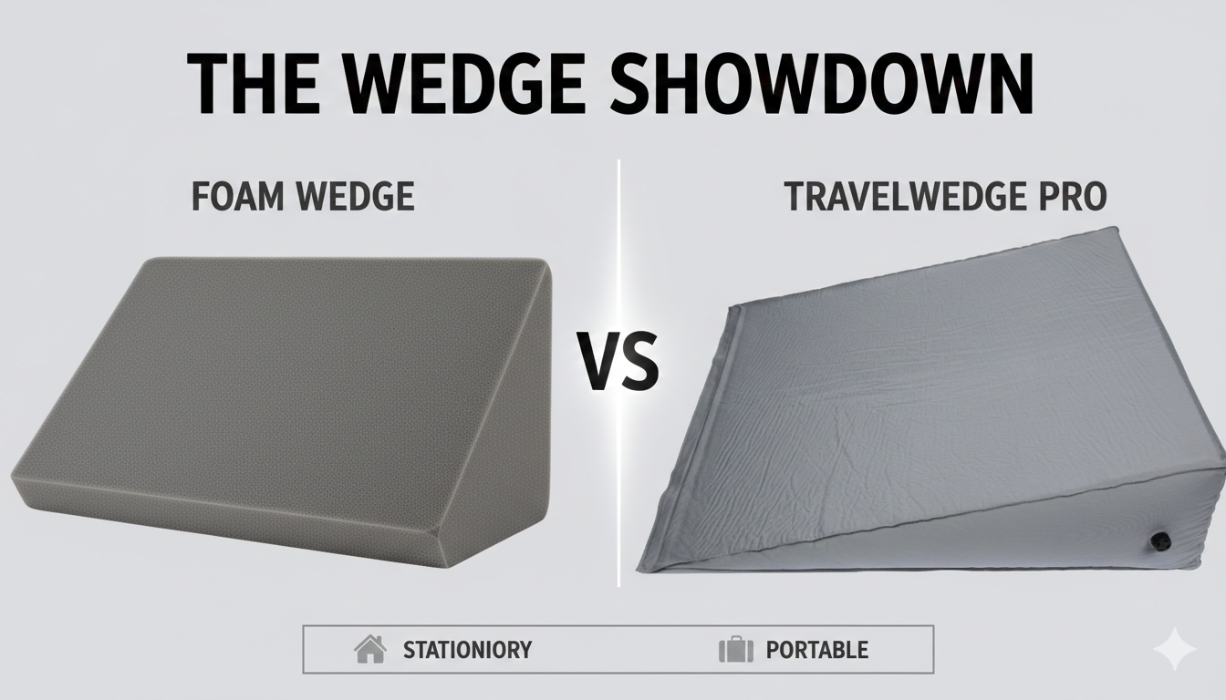 Travelwedge PRO vs. Foam Wedge: A Direct Comparison – Travelwedge PRO ...